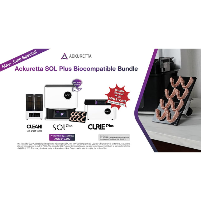 Ackuretta 3D Print Solution – CM MEDICAL - Digital Dentistry Solution ...