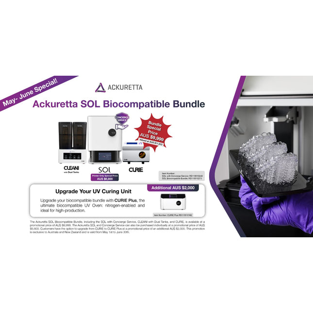Ackuretta 3D Print Solution – CM MEDICAL - Digital Dentistry Solution ...