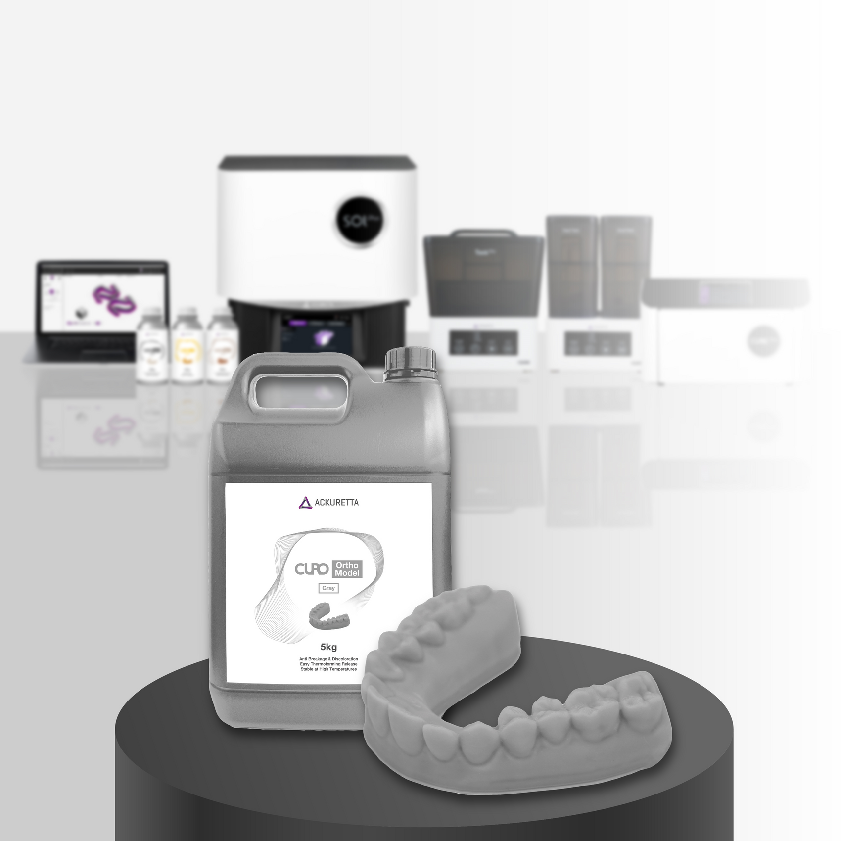 Ackuretta CURO Ortho Model (5 kg) – CM MEDICAL - Digital Dentistry ...